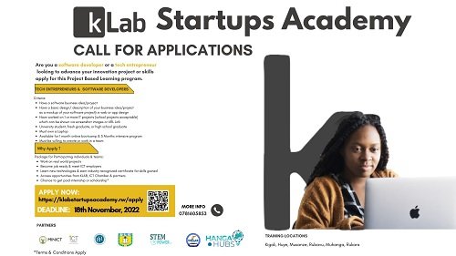 Call for Applications: kLab Startups Academy 2022/2023 | Logic Publishers